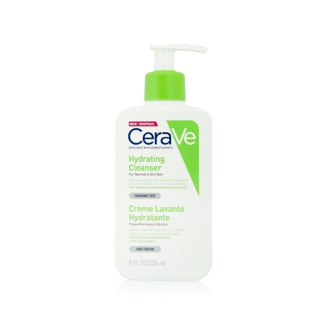 Cerave Hydrating Cleanser For Normal To Dry Skin 236ml Skin Care Bd