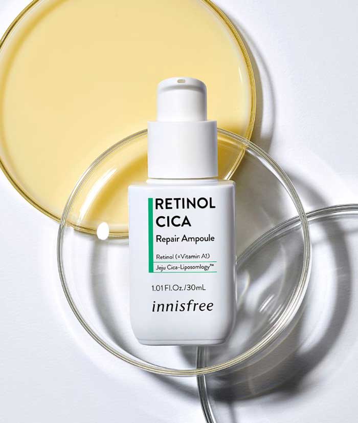 Innisfree Retinol Cica Repair Ampoule 30ml SKIN CARE BD Innisfree Retinol Cica Repair Ampoule 30ml SKIN CARE BD